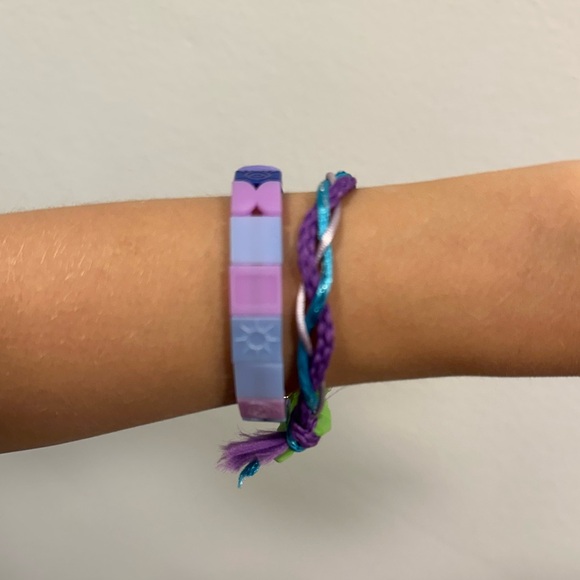 Justice | Accessories | Friendship Bracelets Set Of Two Purple ...